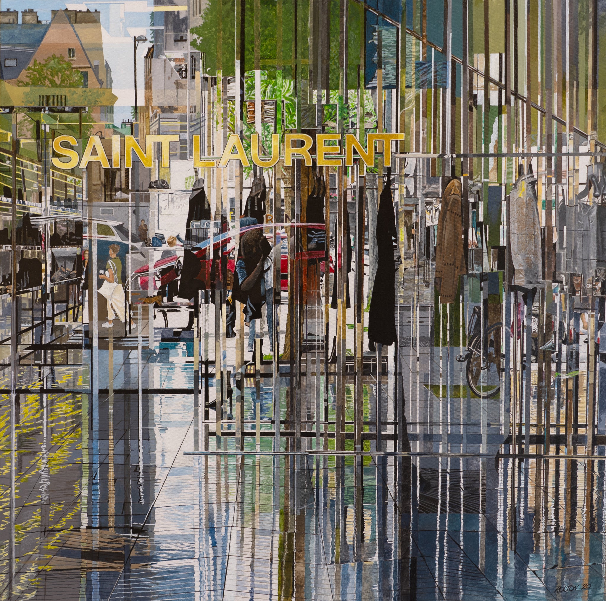 Phil Rolten - Saint Laurent Reflections On A Rainy Day